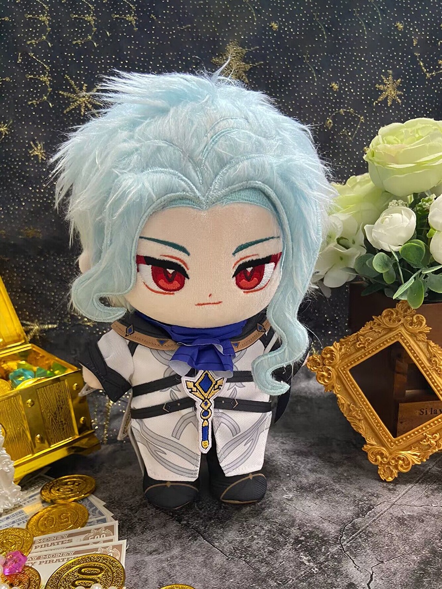 20cm Doll Genshin Impact dottore Plushie Plush Doll Cotton Clothes ...