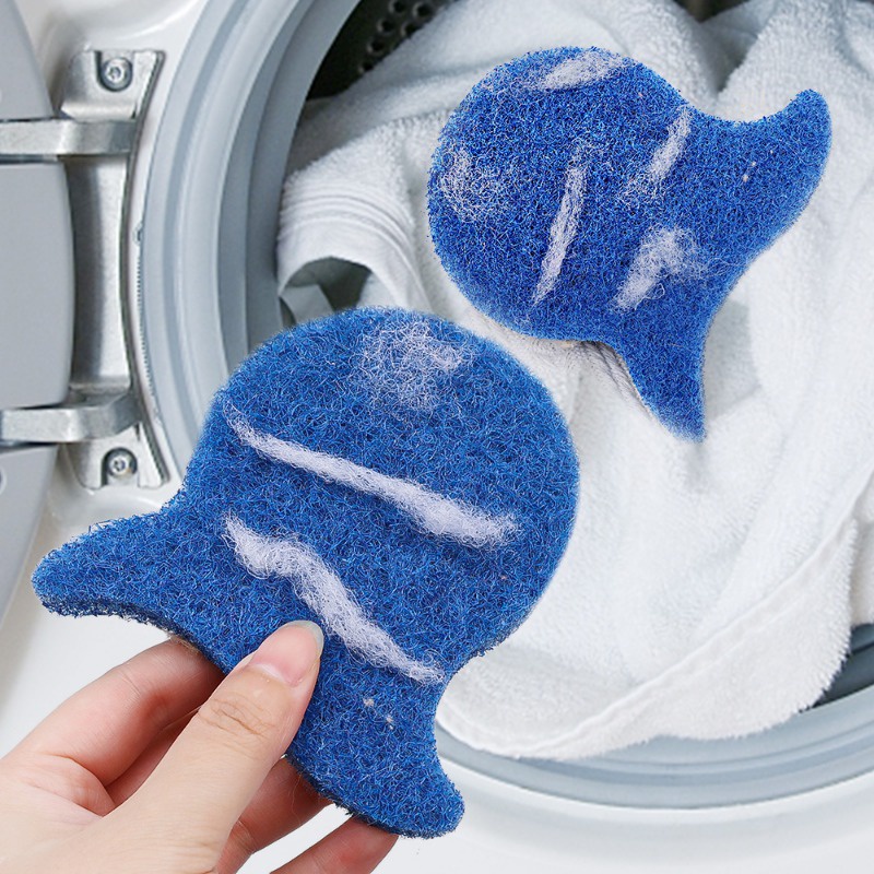 Creative Octopus Fish Shape Lint Removal Sticky Mat/ Clothes Pet Hair ...