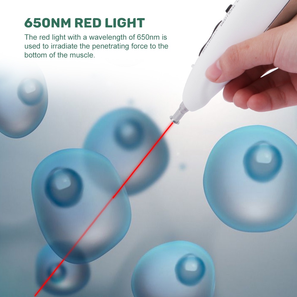 USB Rechargeable Electronic Acupuncture Pen Electric Body Massager ...