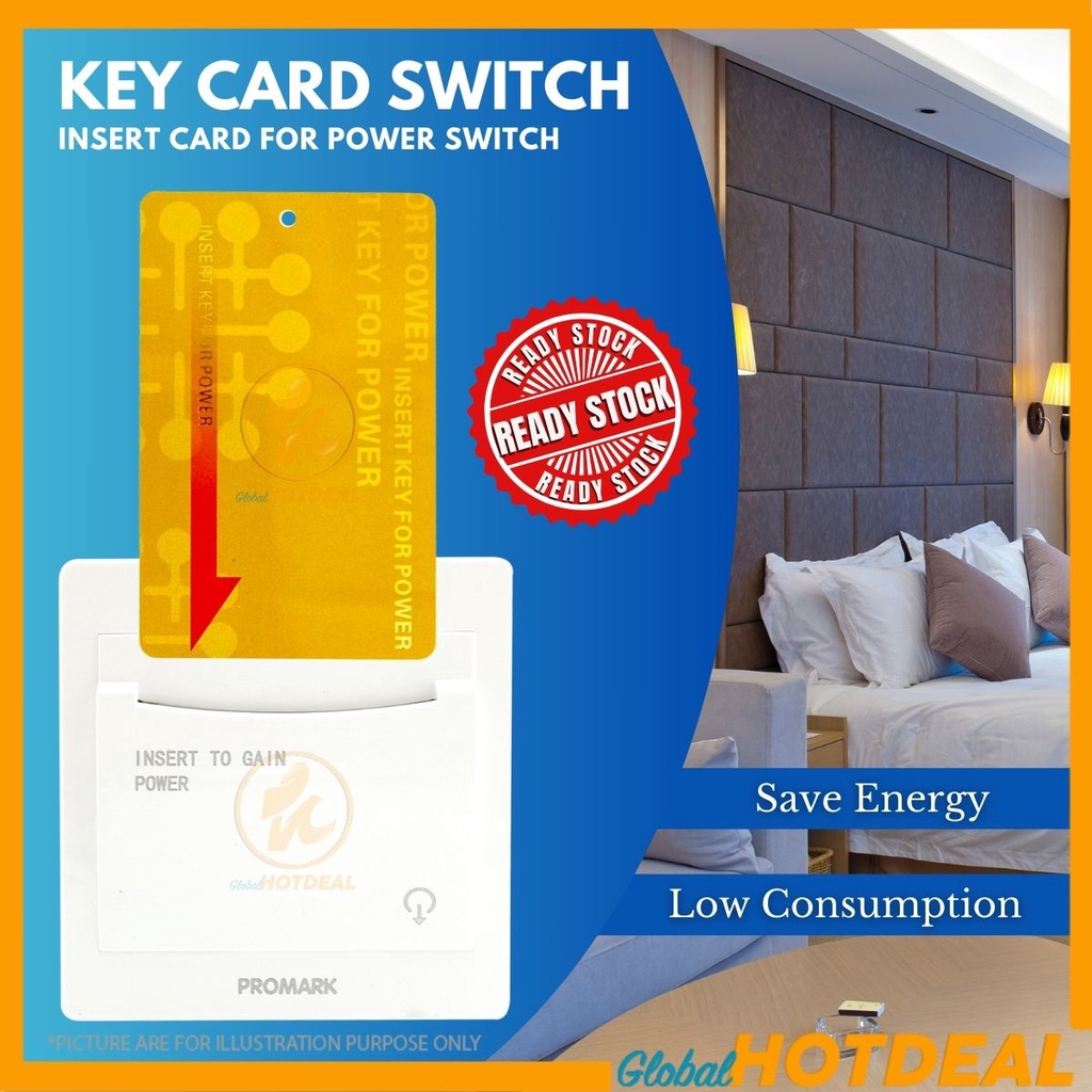 Hotel Hospitality Key Card Switch For Hotel Switch Power Card Sensor ...