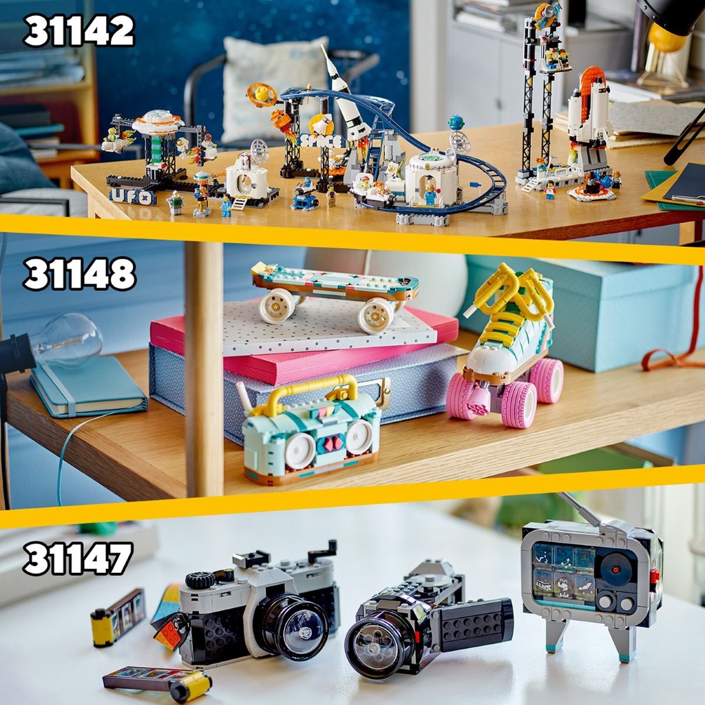 LEGO 31152 Creator Space Astronaut Building Toy Set (647 Pieces ...