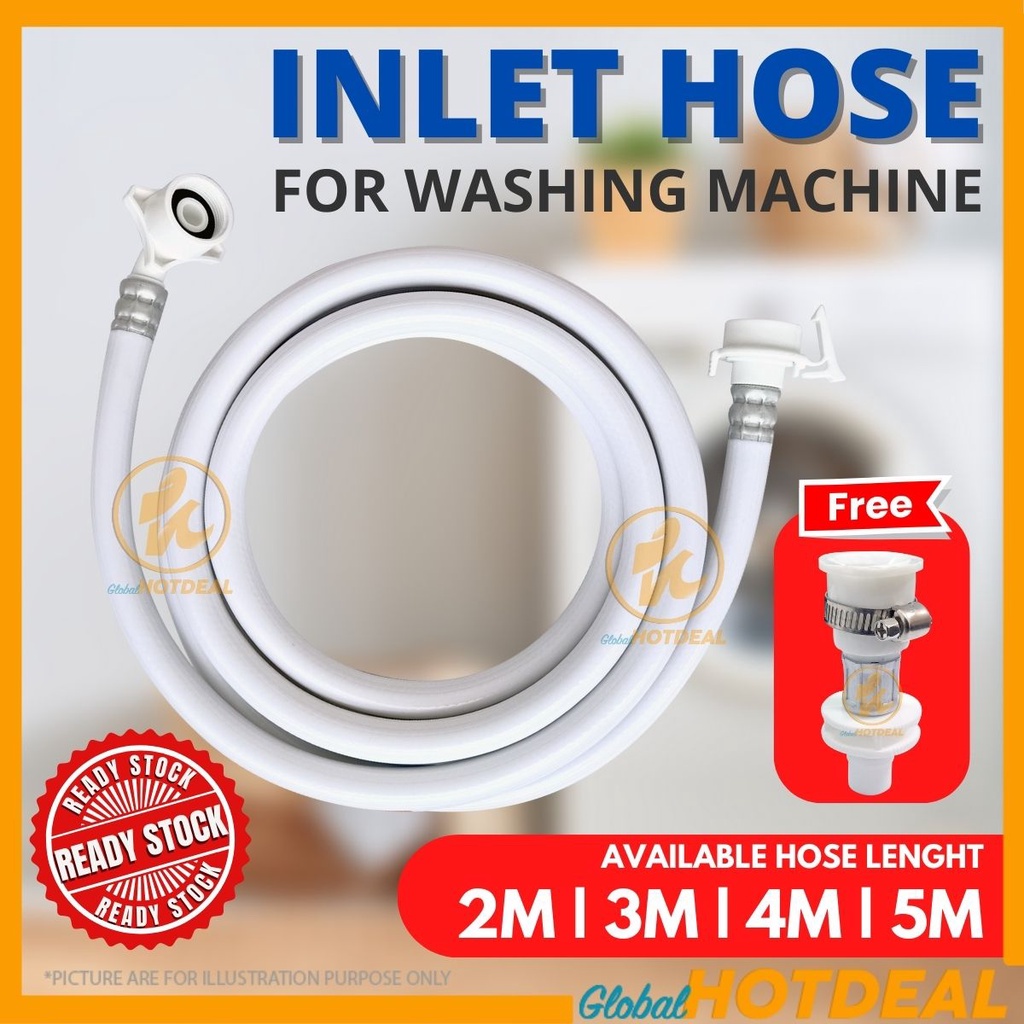 Japan Style Washing Machine Inlet Hose 1.5M/ 2M/ 3M/ 4M/ 5M for Front ...