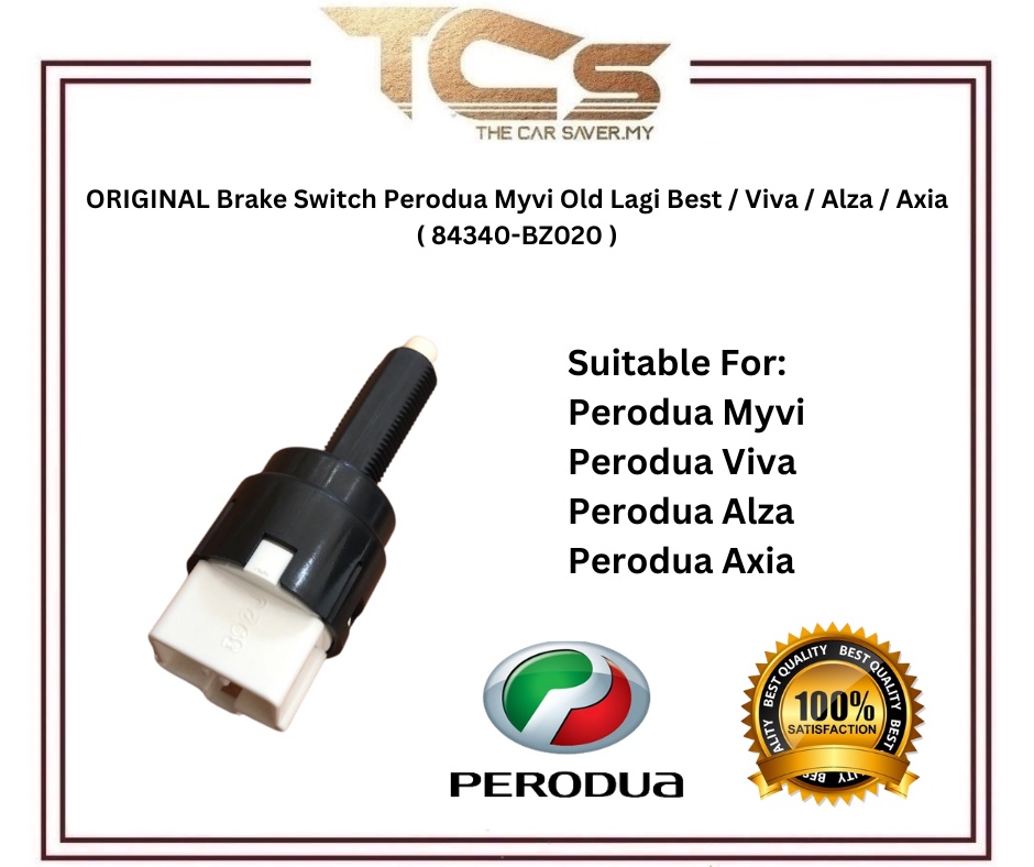 ORIGINAL Brake Switch Perodua Myvi Old Lagi Best / Viva / Alza / Axia ...
