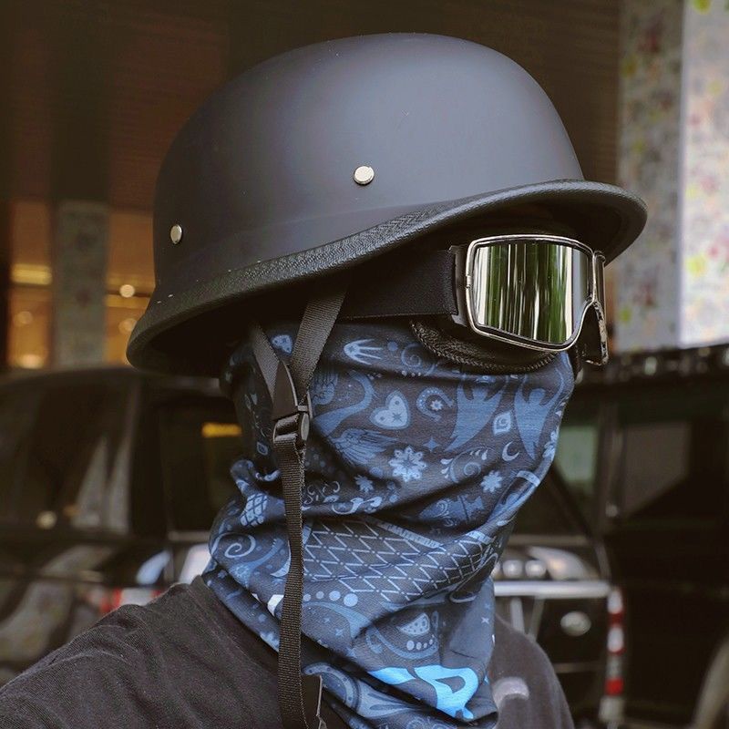 [Special Offer] Retro Helmet German Helmet Unique Half Helmet Men Women ...