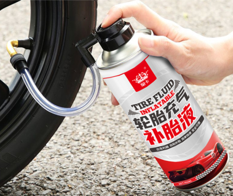 5 Bottles 450ml Tire Sealer Inflator Spray Emergency Repair Tire ...