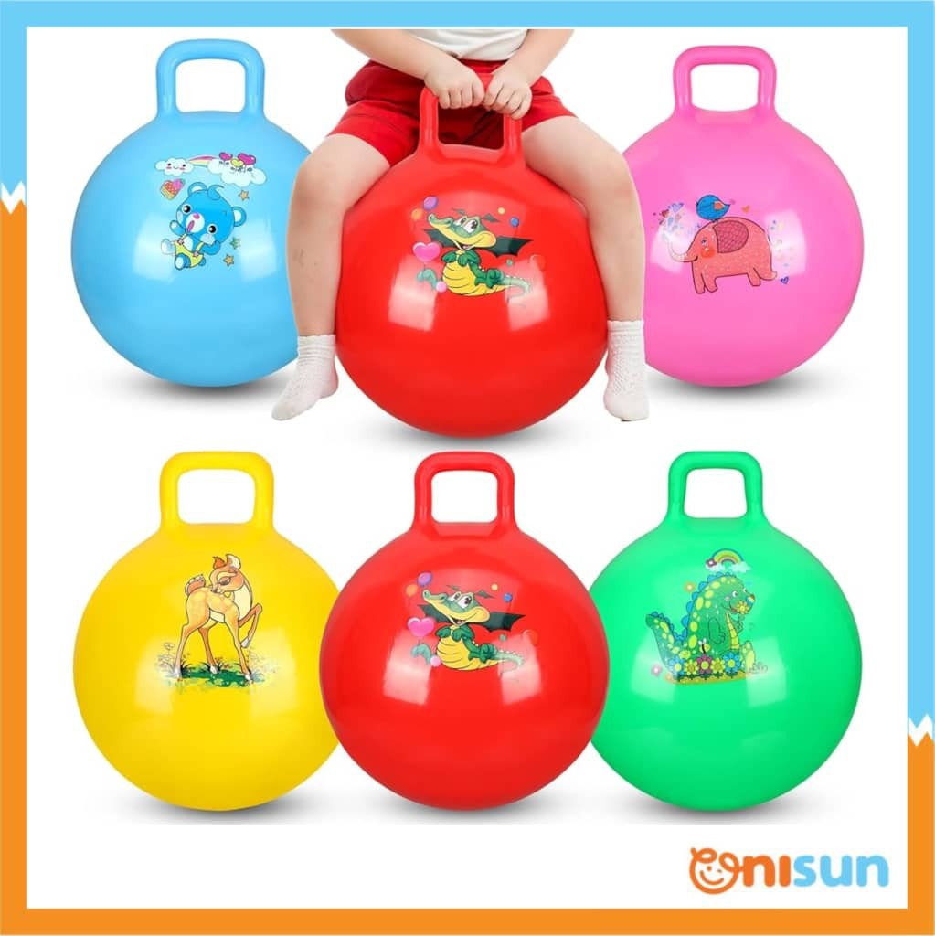 Kids Jumping Ball Hopper with Handle! | Bouncy Ball (Random Picture ...