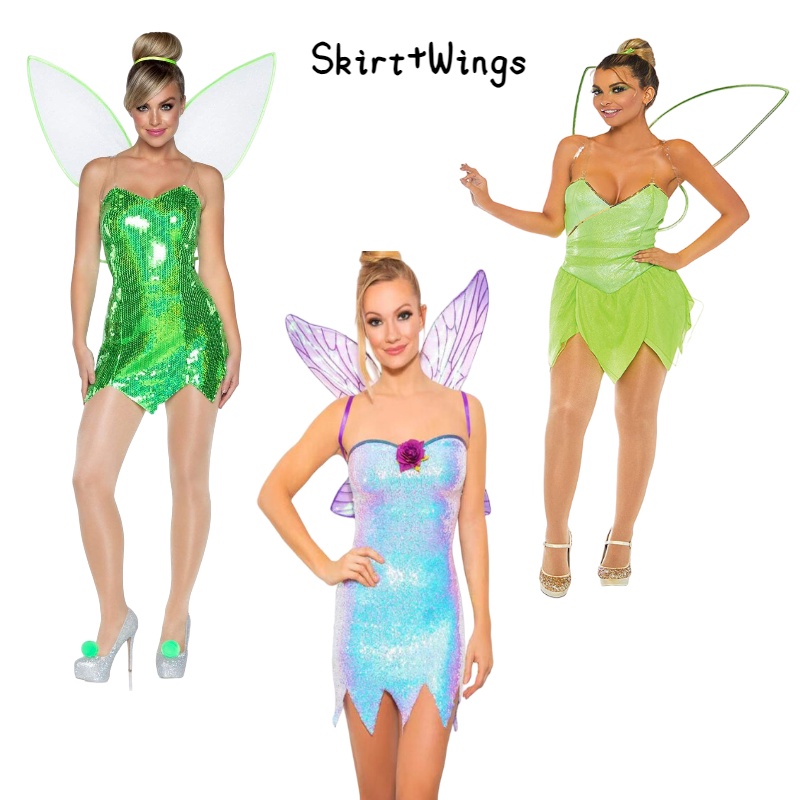 2022 Christmas Halloween Costume Cosplay Dress Naughty Fairy Elf Wings ...