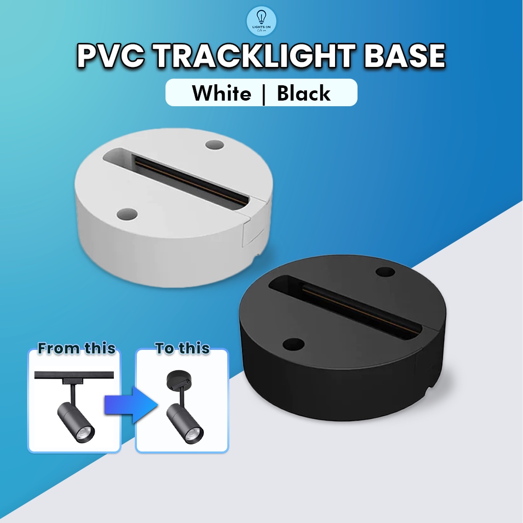 Track Light Base Tracklight Surface Mounted Ceiling Wall Down Lights ...