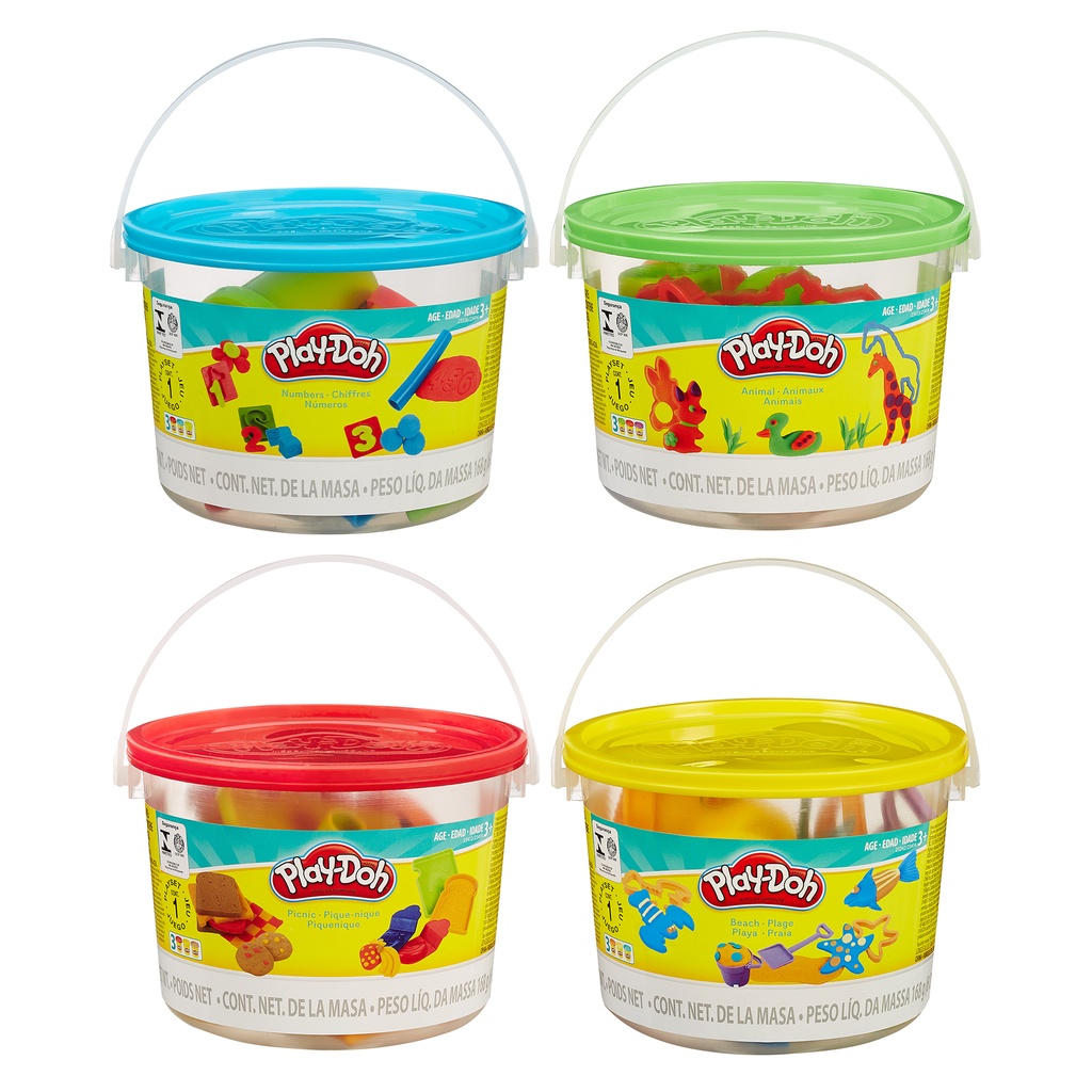 Play-Doh 6 Oz Mini Bucket Playset For Age 3 Years Old Above (23414 ...