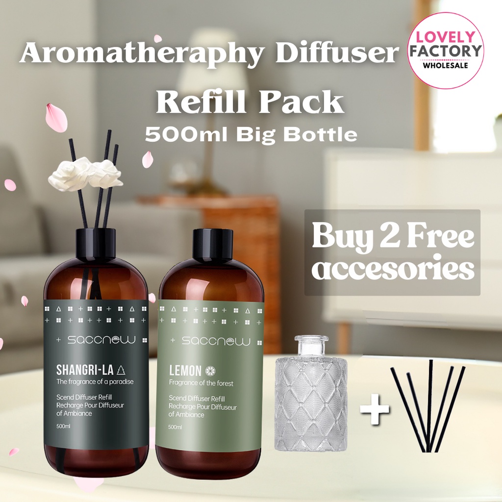 Aromatheraphy Diffuser 500ml Luxury Relax | Shopee Malaysia