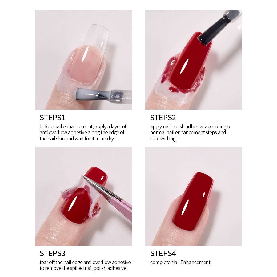 Gel Polish Latex Liquid Nail Simple Peel Off Cuticle Guard For Nail ...