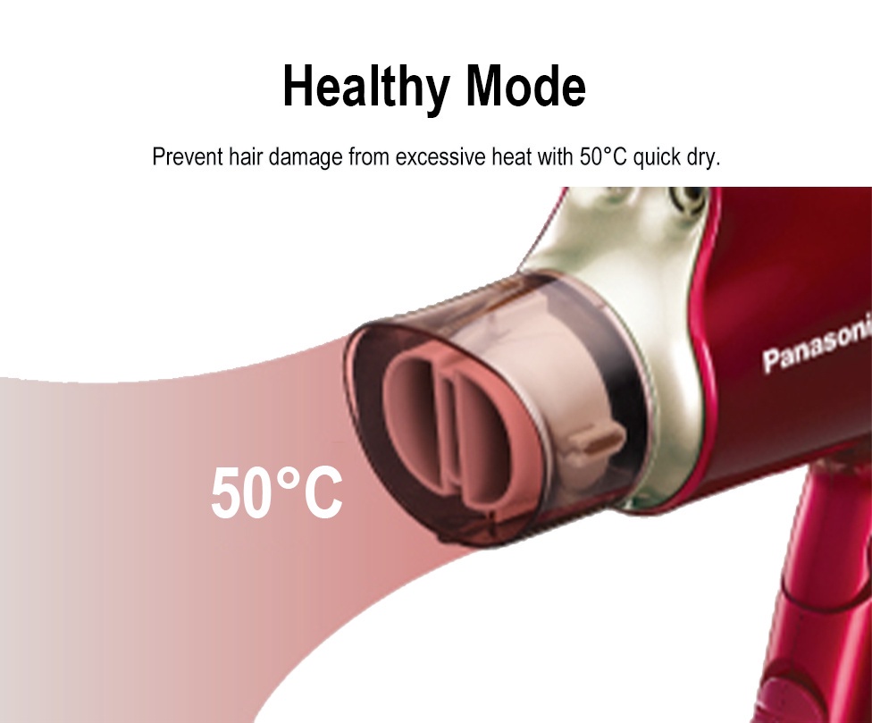 (China Version)Panasonic Beauty Hair Blower Dryer with Nanoe™ Technology Moisture Quick Dry EH ...