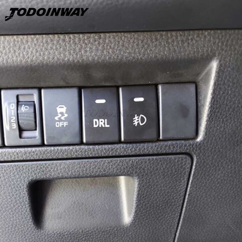 Car Front Fog Light Switch Green LED Music Spotlight Fan Lamp Control ...