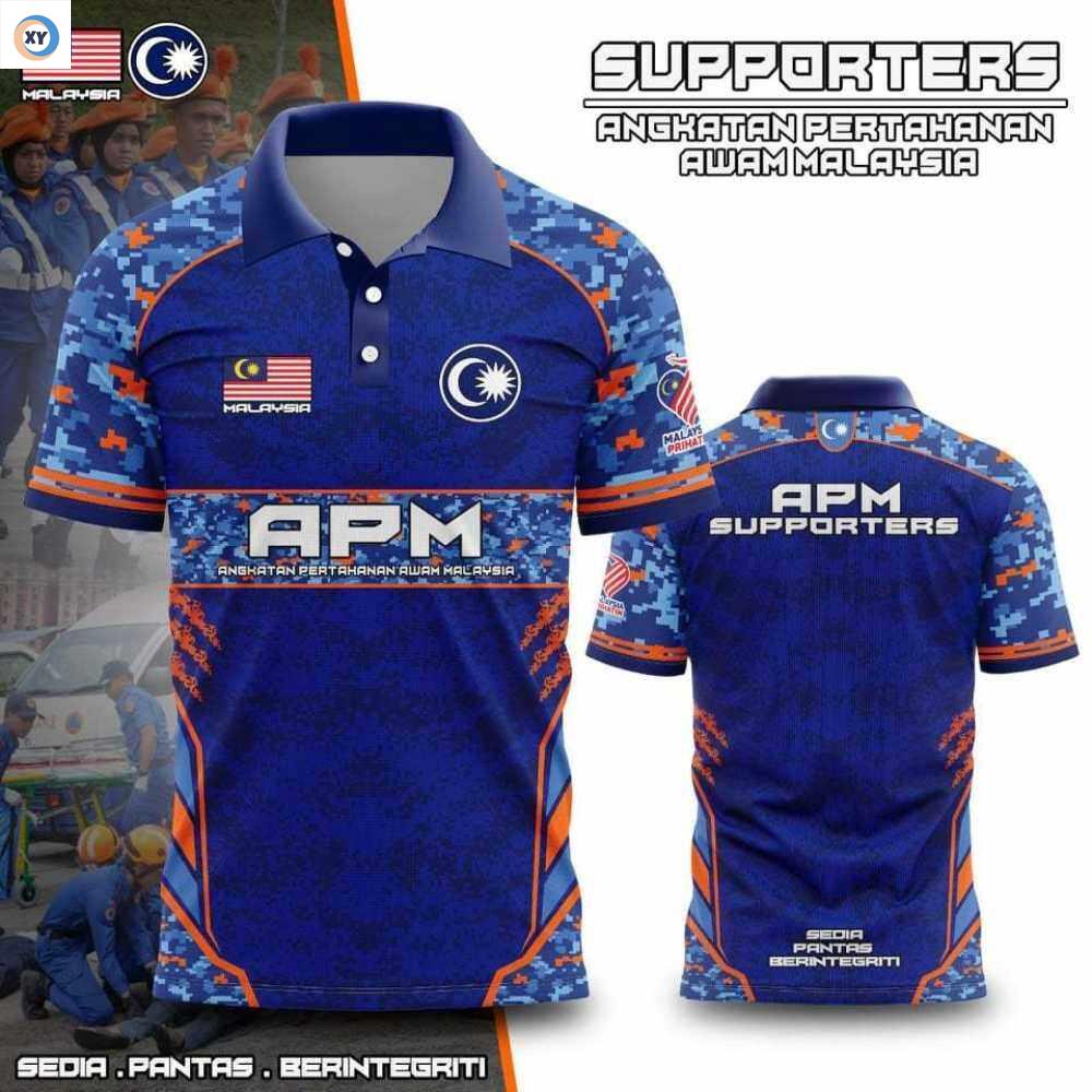 (XY) Malaysian customs force APM frontliner merdeka high quality polo ...
