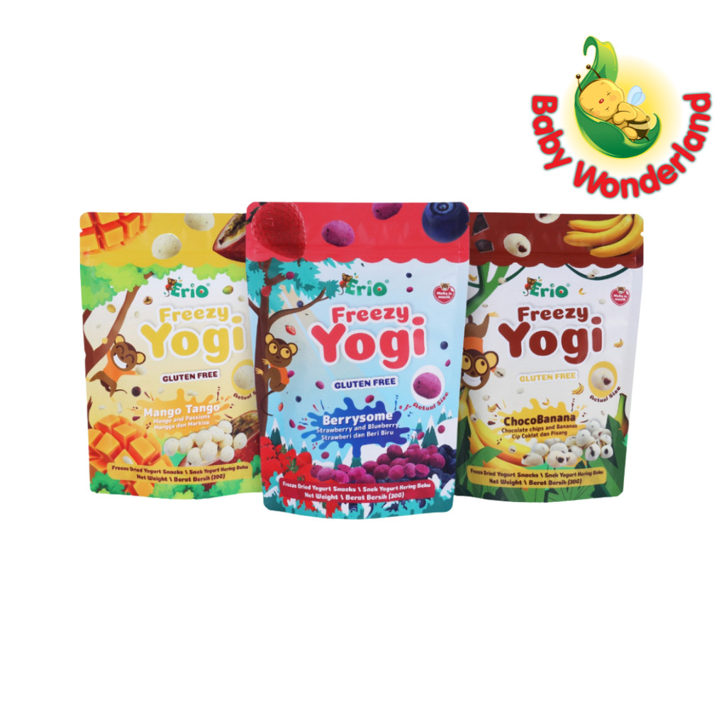 Erio Freezy Yogi Freeze Dried Yogurt Snacks (30g) | Shopee Malaysia