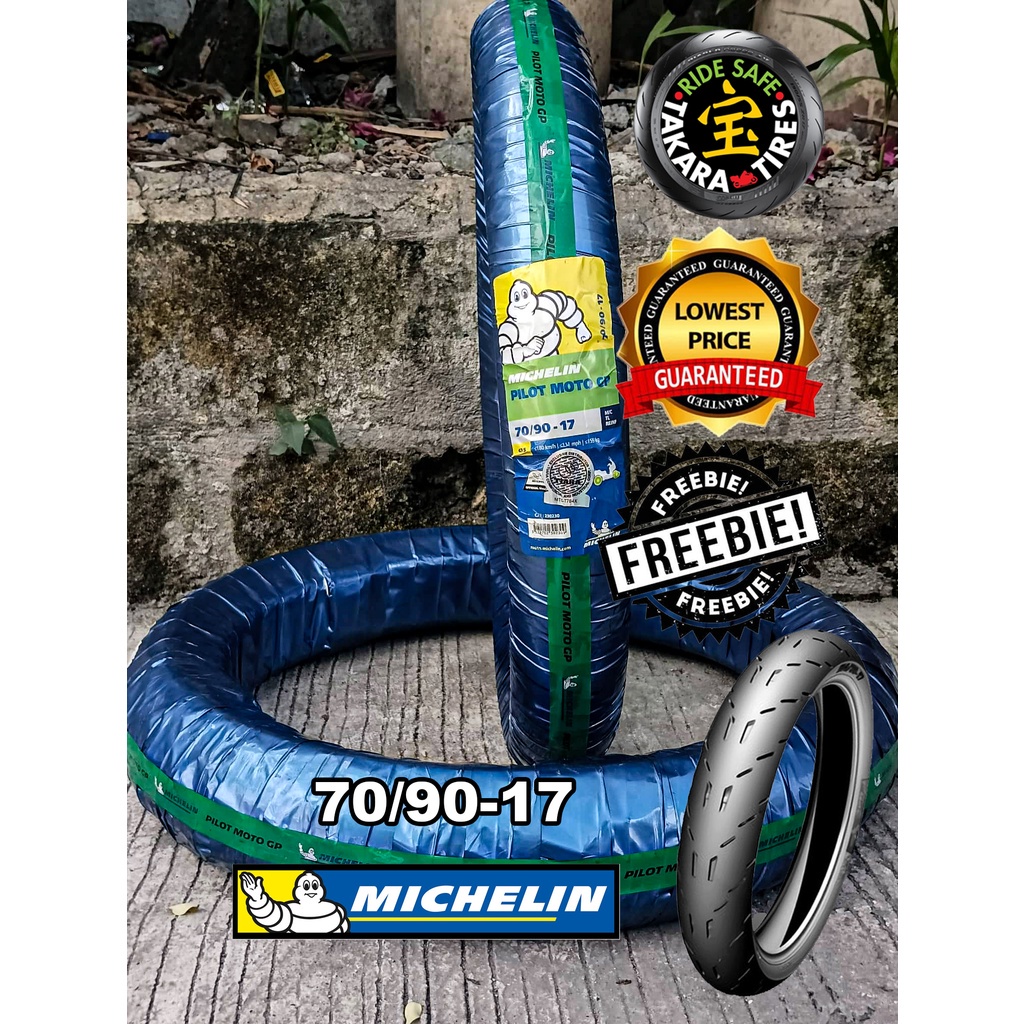 Michelin MOTO GP 70/90-17 , 80/90-17 , 120/70-17 Tyre Y15ZR LC135 EX5 Y15 RS150 RSX VF3i FZ150 ...