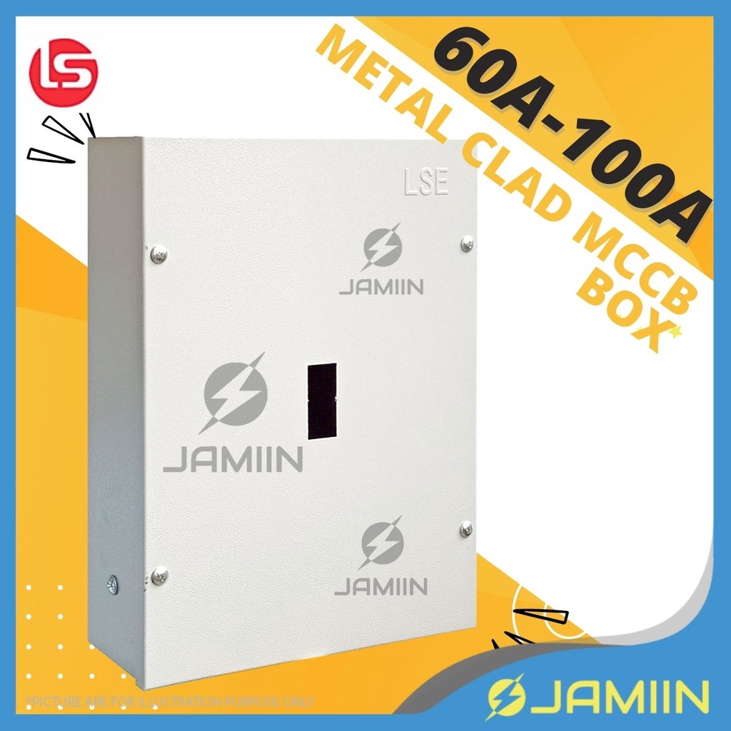 LSE Metal Clad MCCB Box 60A-100A A Neutral Link Bar Panel Outdoor ...