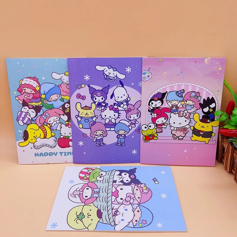 A5 Note book Single Line Notebook 32K Student School Notebook Office ...