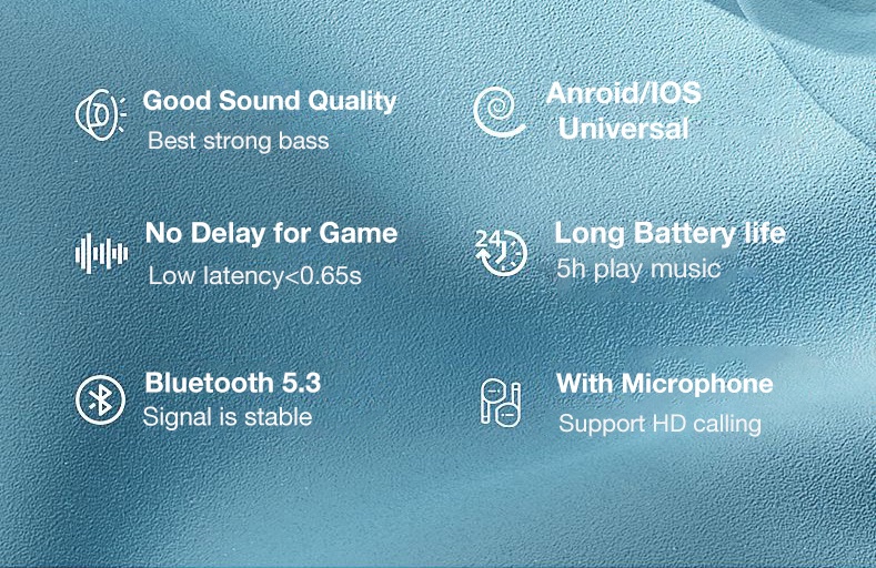 Transparent TWS 5.3 A2 Pro Bluetooth Earphones Wireless Earbuds Crystal ...