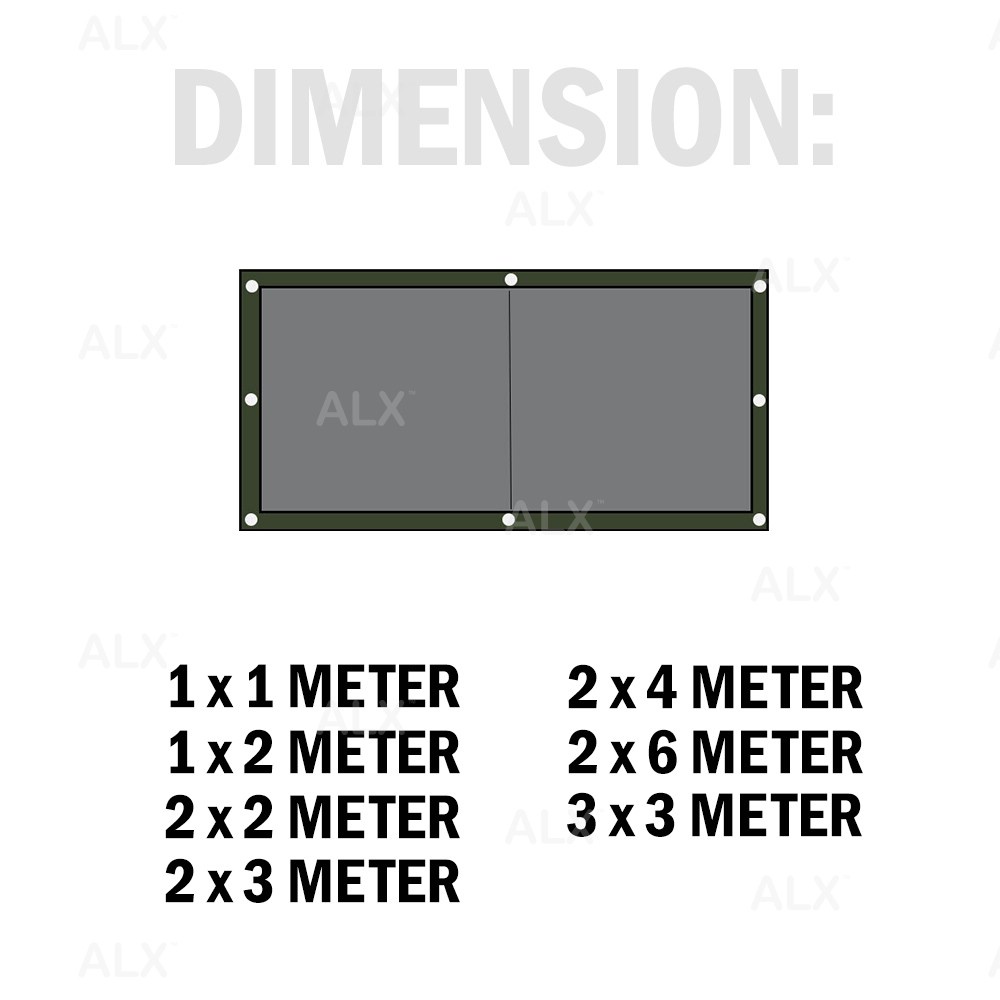 ALX Car Tent Waterproof Cover Outdoor Groundsheet Garden Shade Camping ...