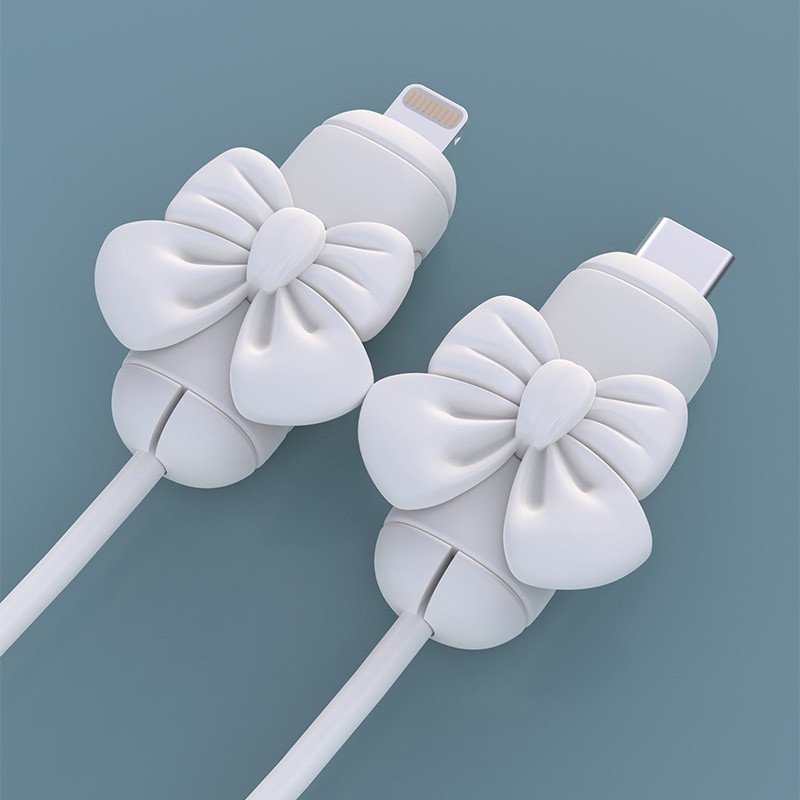 Joymow Cable Protector Silicone Cable Cover Anti-breaking Bow Wire ...