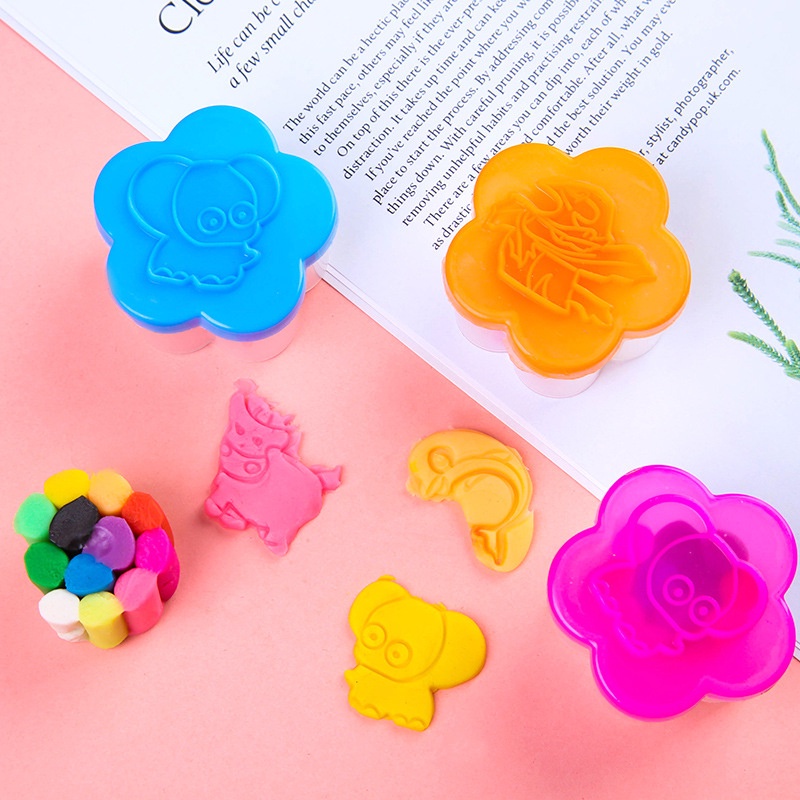 12 Colors Mini Clay Set Creative DIY Sculpting Modeling Clays Kids ...