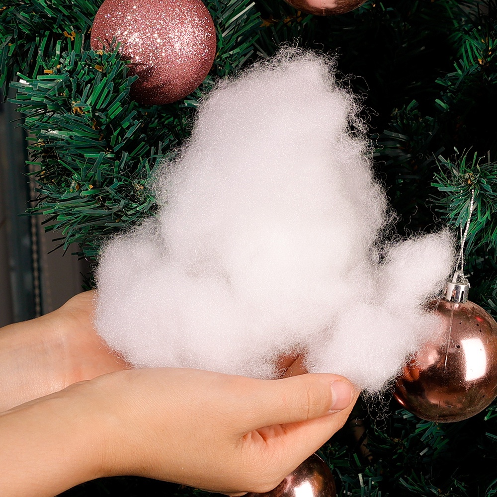 3 Sizes Xmas Fluffy Lightweight Fake Snow Outdoor Indoor Artificial ...