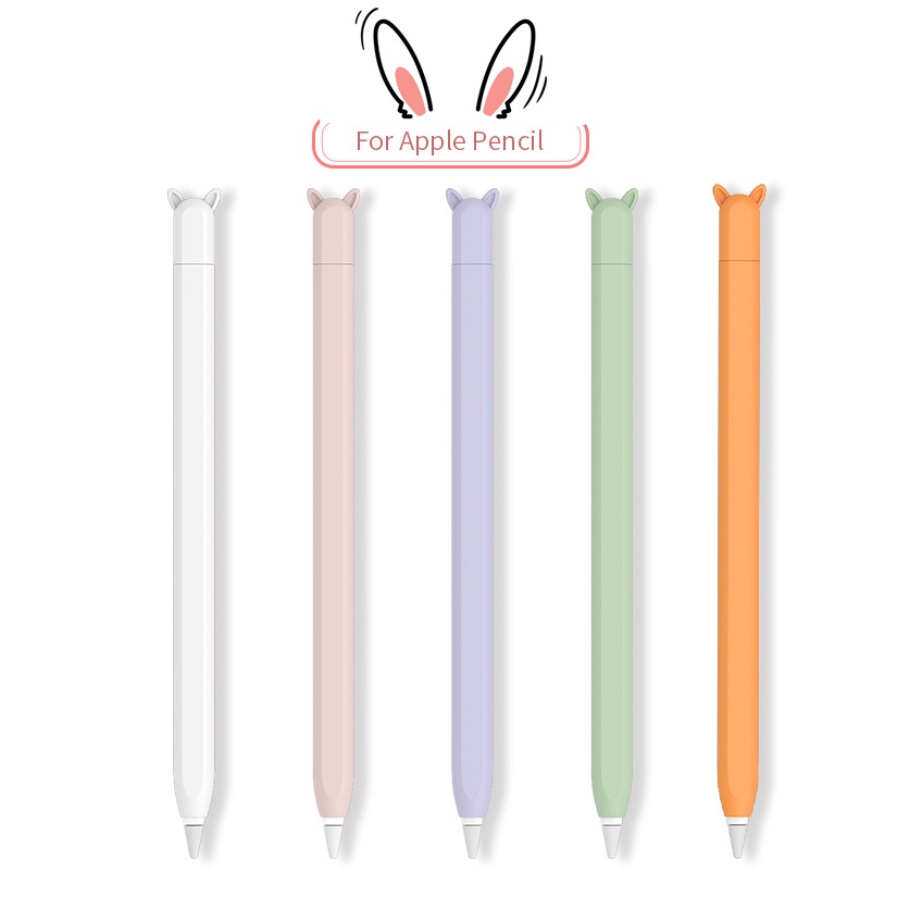 Cat Ears Silicone Case For IPad Apple Pencil Pro 2 1 Gen Fashion Anti ...