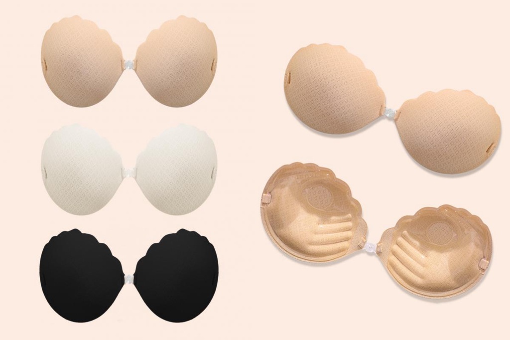RR Plump Breast Enhancing Bra Stickers Bandeau Dress Bra Stickers Sexy ...