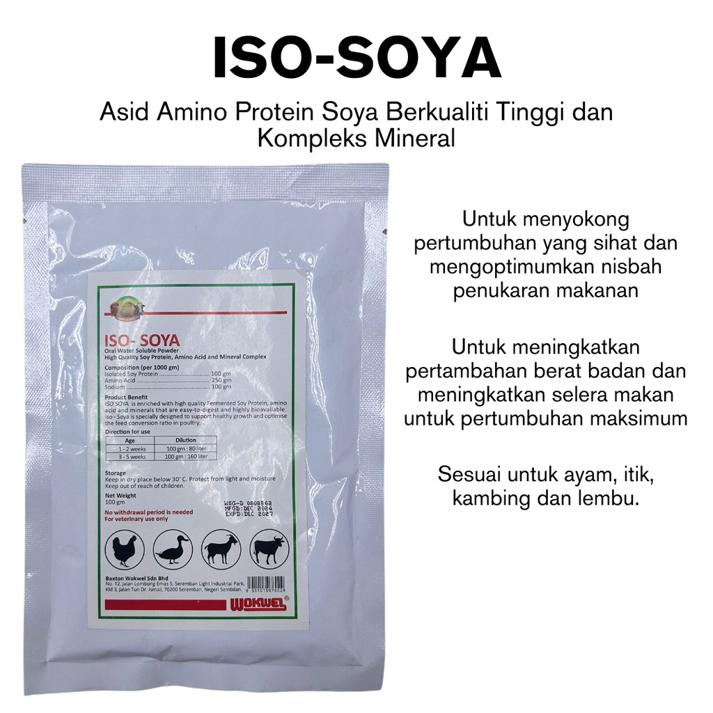 VITA 1200 | ISOLYTES | ISO-SOYA | VITAMIN DAN MAKANAN TAMBAHAN HAIWAN ...