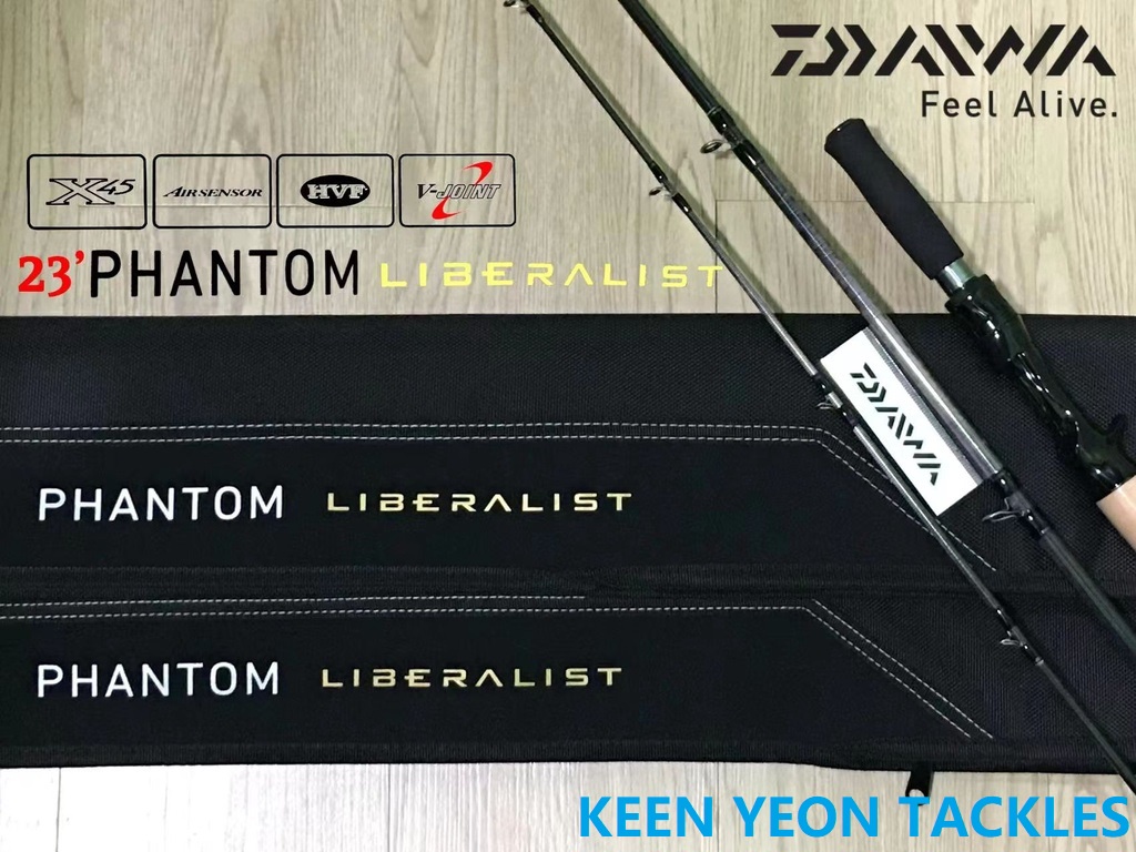 DAIWA 2023 PHANTOM LIBERALIST BAITCASTING FISHING ROD | Shopee Malaysia