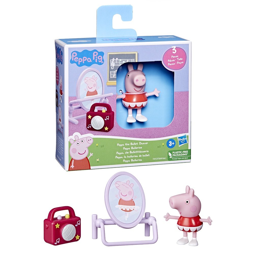 Peppa Pig Peppa The Ballet Dancer Figure with Accessories (F3644 ...
