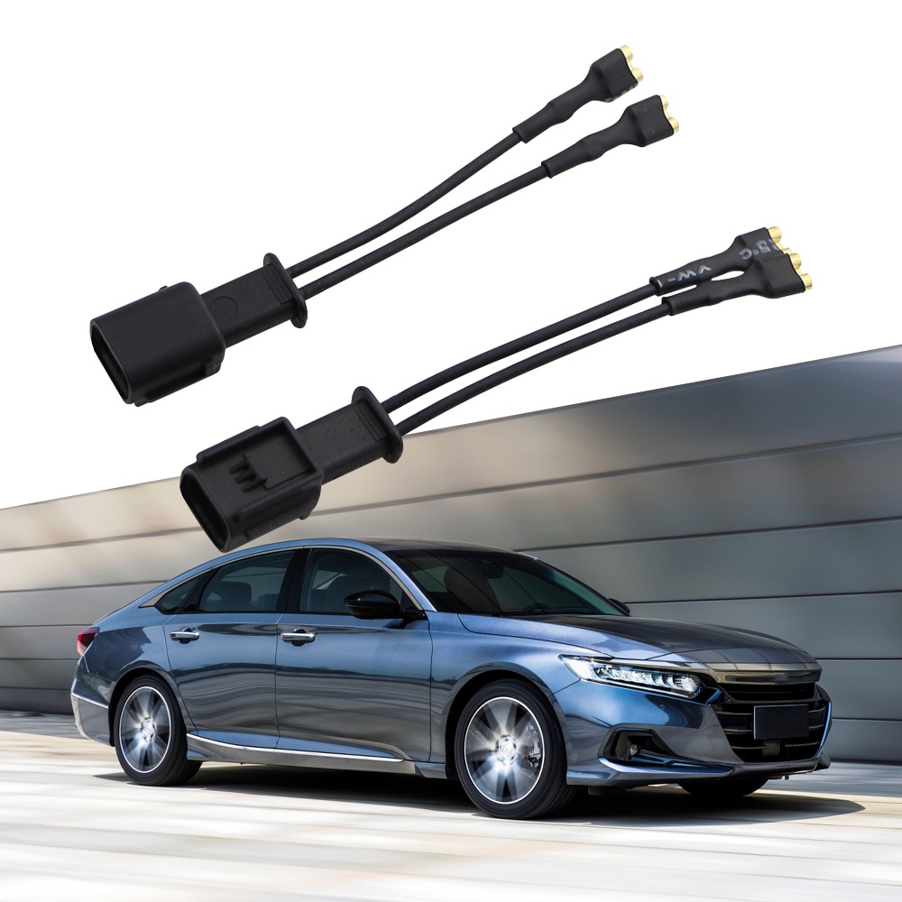 1 Pair Car Snails Horn Socket Dedicated Horn Socket Conversion Plug ...