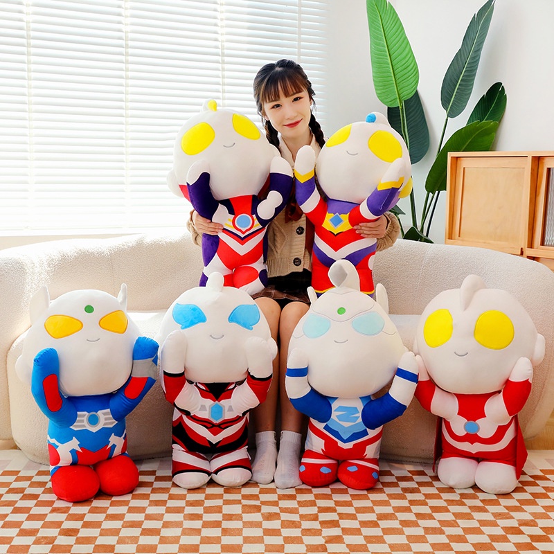 Ulti-plush Plushie Ultraman Cartoon Di Jia Superman Stuffed Doll ...