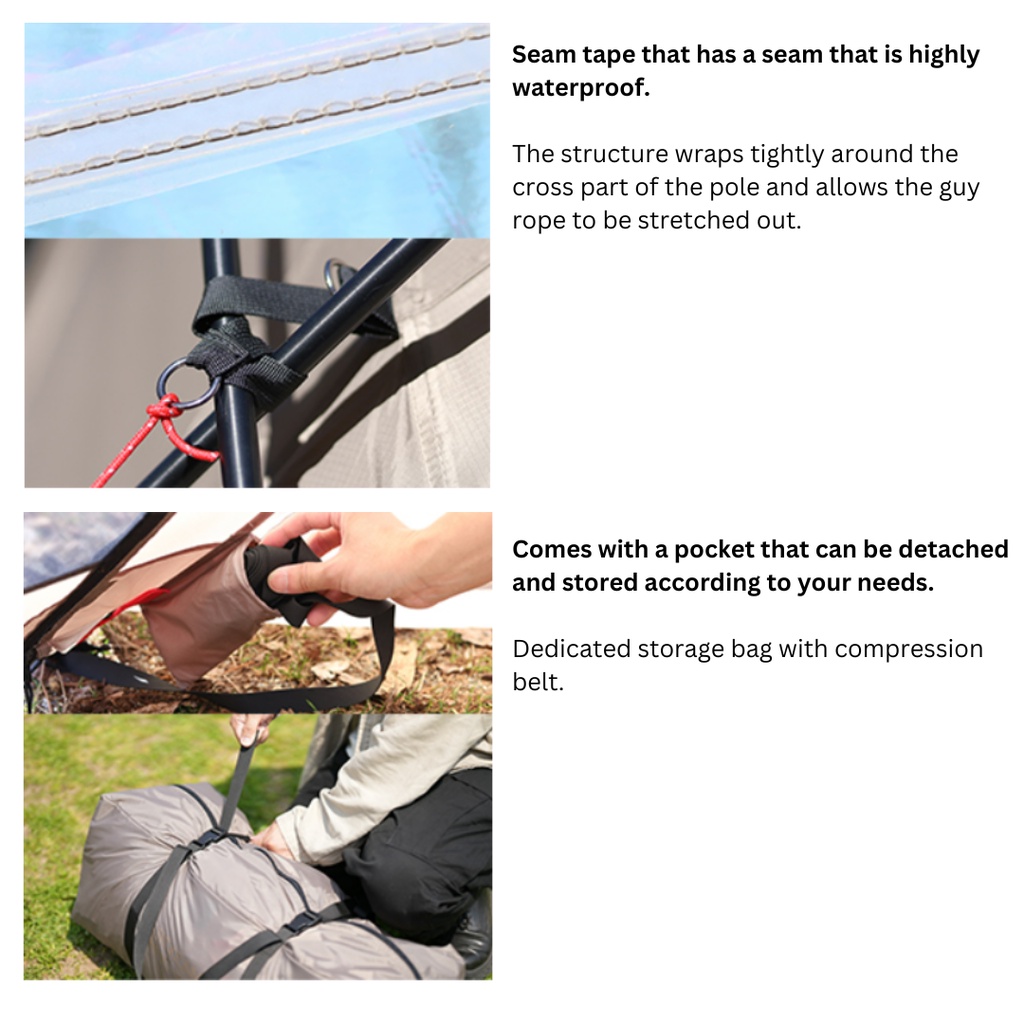 Quickcamp Dome Shelter Tent Camping Outdoor QC-FELS | Shopee Malaysia