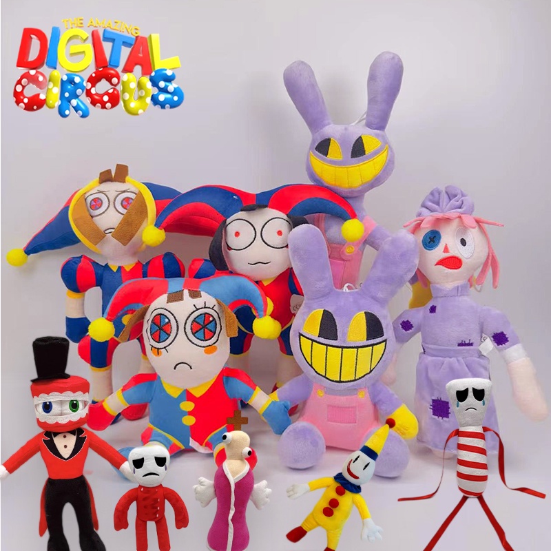 The Amazing Digital Circus Toy Cute Joker Plush Toys Purple Rabbit ...