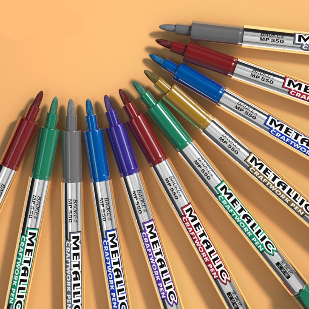 Acrylic Marker - For Tire Rock Painting Stone Ceramic Glass - Gold ...