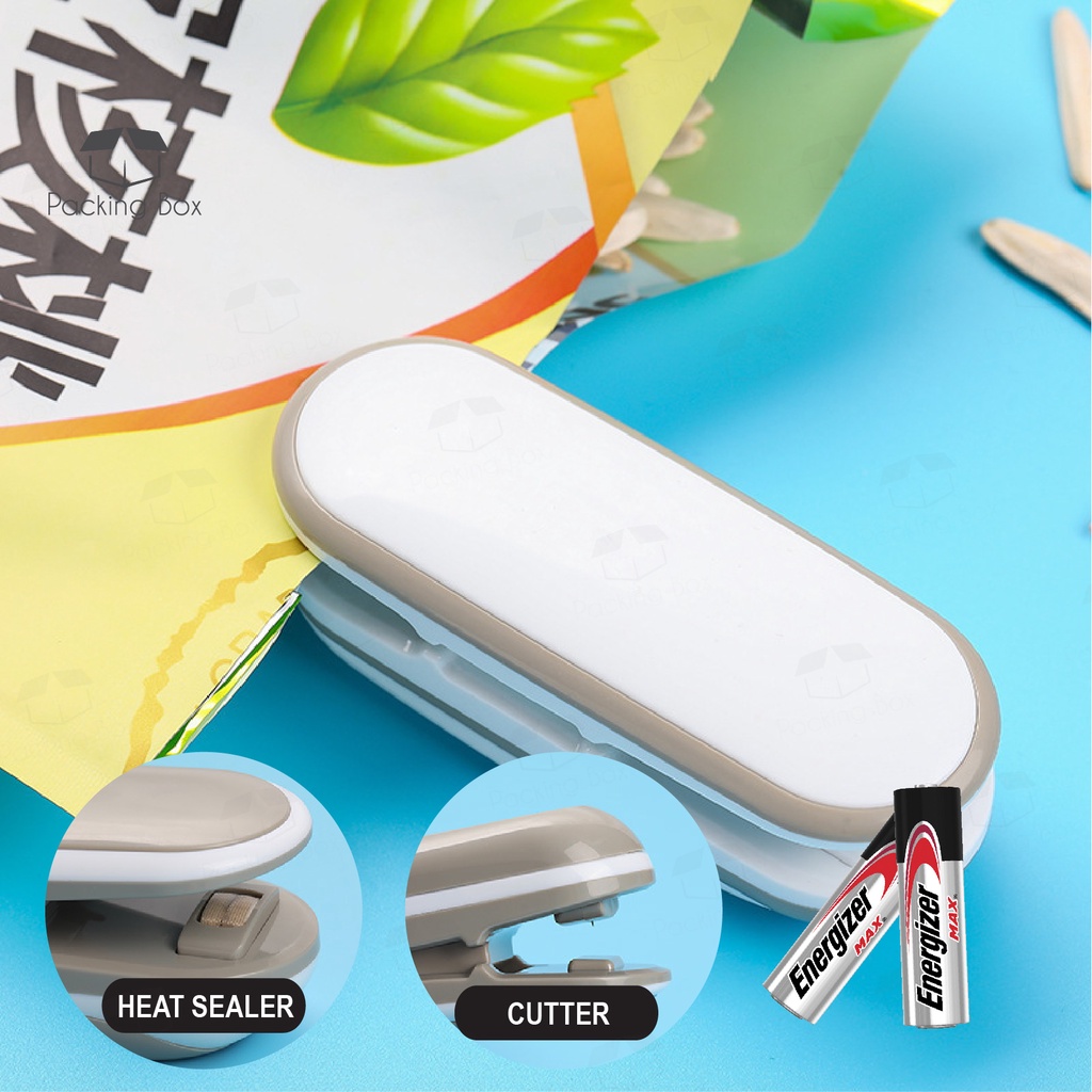 PKB Mini Sealing Machine Impulse Sealer Japan Design Sealer Mini Seal Packing Plastic Bag ...
