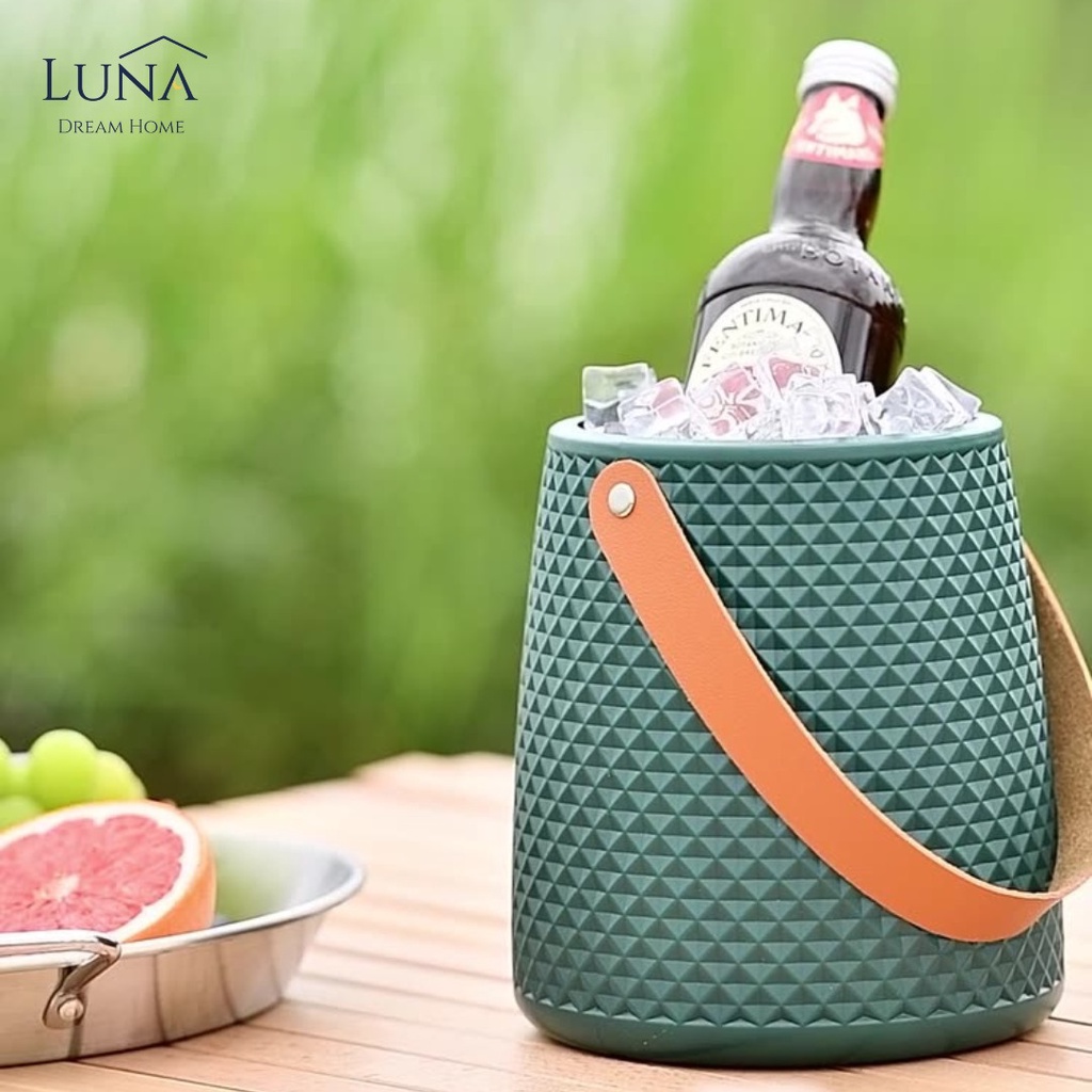 LUNA [Mini Ice Bucket] Ins Household Ice Bucket Modern Minimalist ...