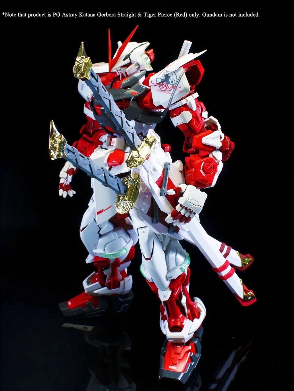 EffectsWings PG Astray Katana Gerbera Straight & Tiger Pierce (Red) PG ...