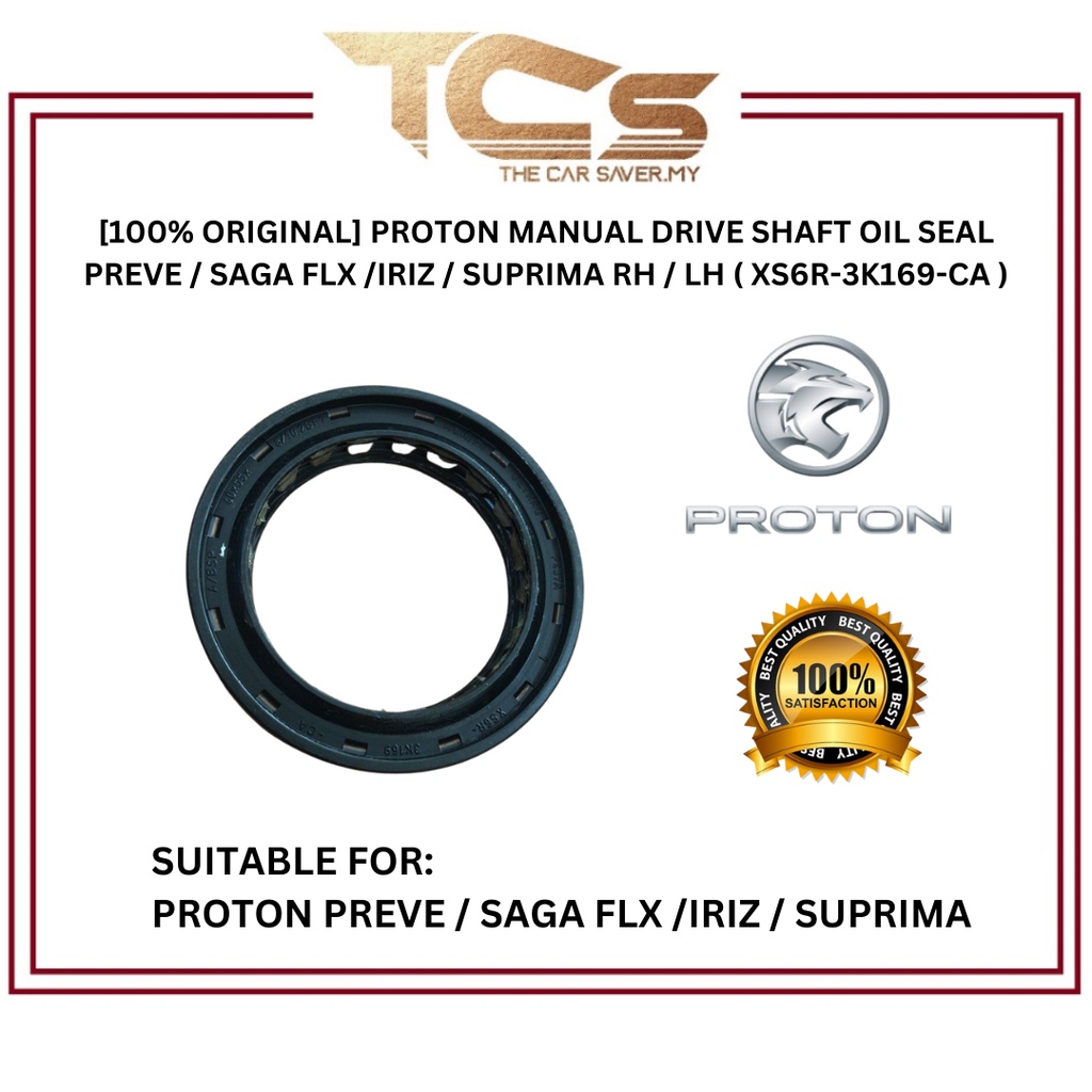 [100% ORIGINAL] PROTON MANUAL DRIVE SHAFT OIL SEAL PREVE / SAGA FLX ...