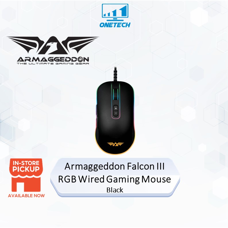 Armaggeddon Falcon III RGB Wired Gaming Mouse | Shopee Malaysia
