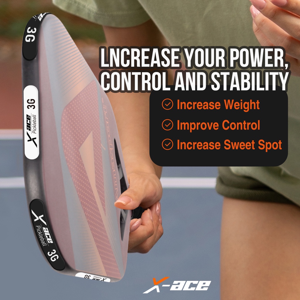 30Pcs Adhesive Lead Tape for Pickleball Paddle, Compatible with ...