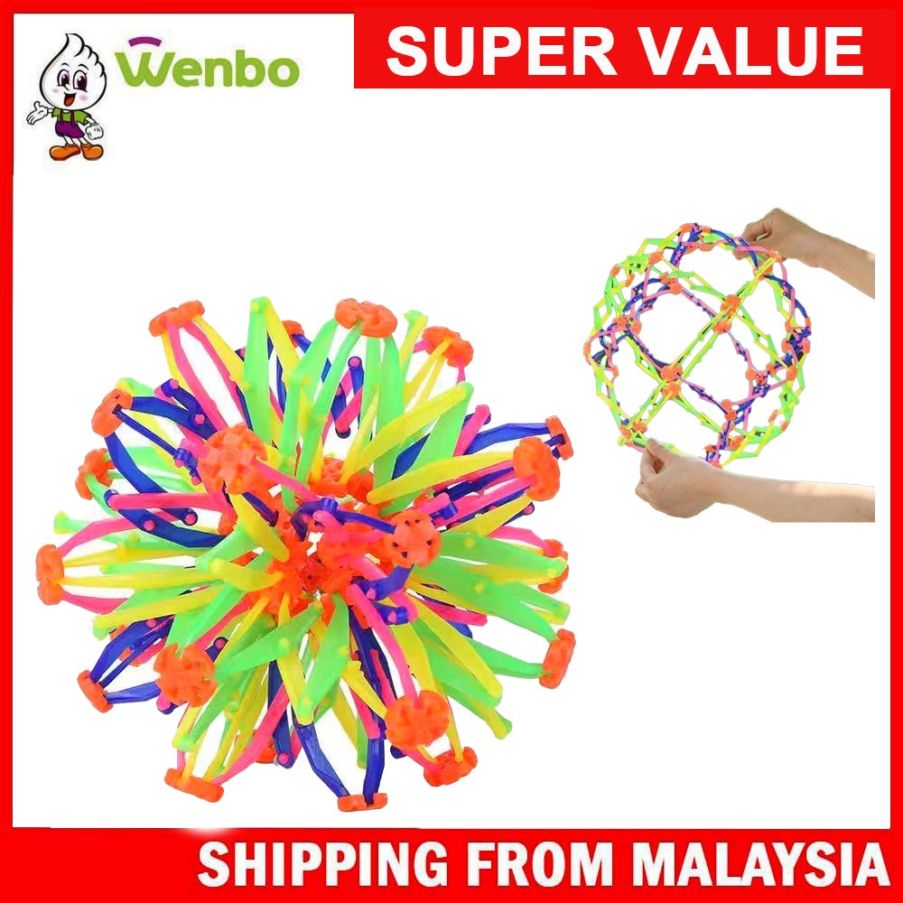 Wenbo [Toy] Magic Telescopic Ball Colorful Children's Toys Light Weight ...
