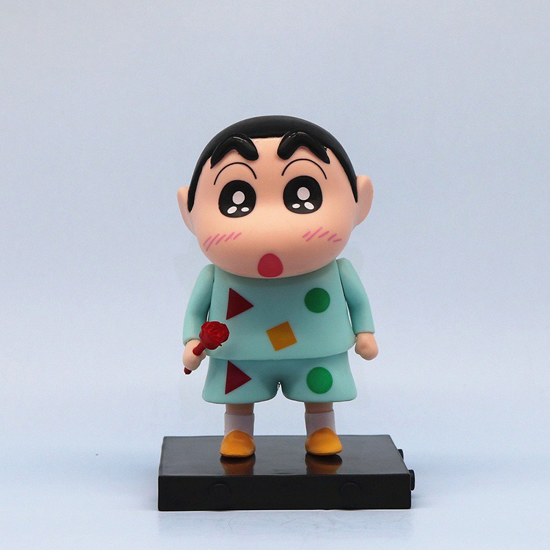Anime Crayon Shin-chan Action Figurines Model Rose Series Shinchan PVC ...