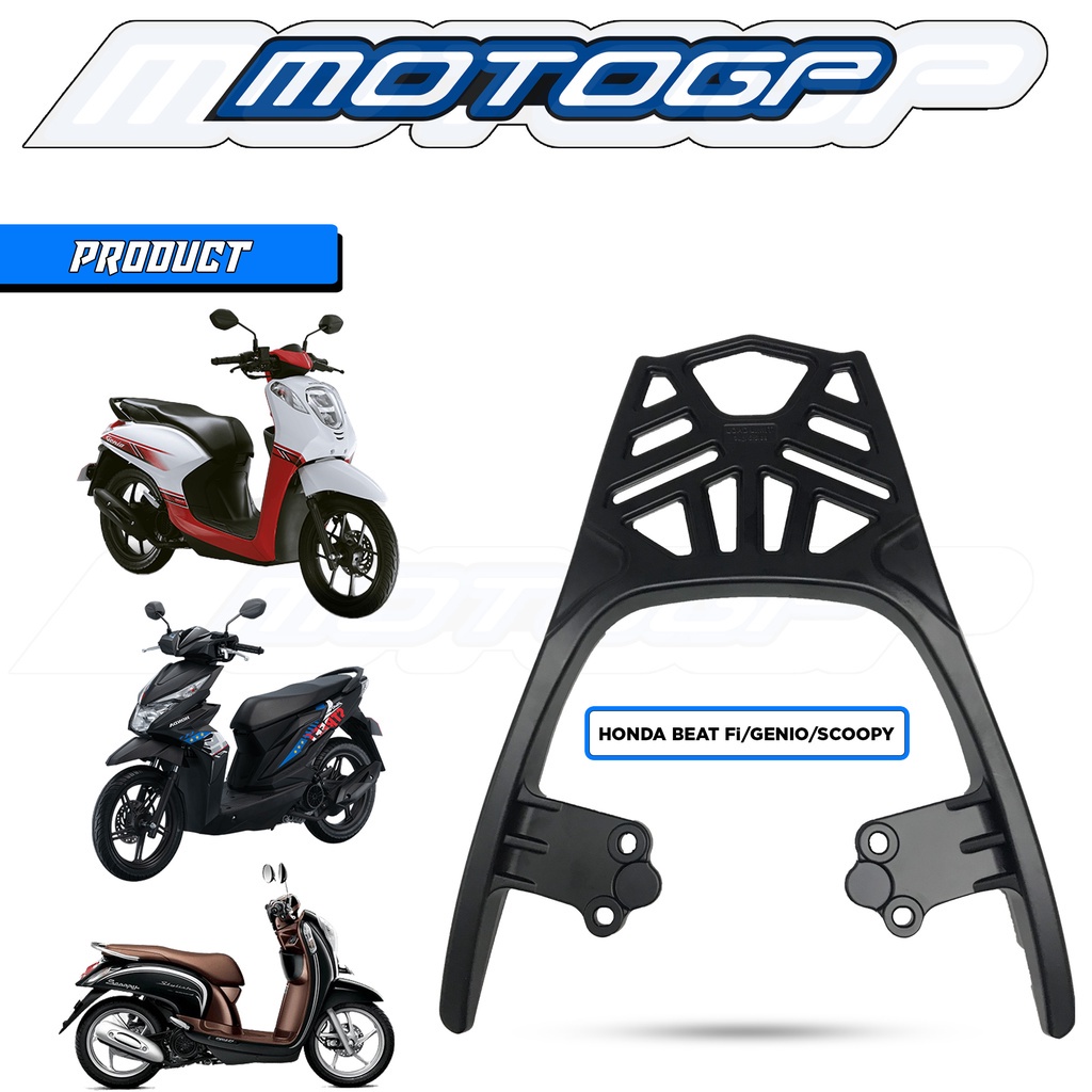 1 Pc Honda Beat Fi Genio Scoopy Grab bar Bracket Moto Box Bracket Top ...