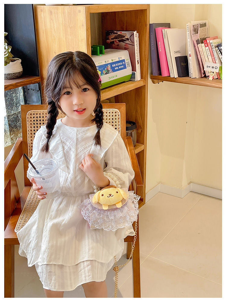 2024 fesyen baru budak perempuan beg kecil mini beg messenger sepadan ...