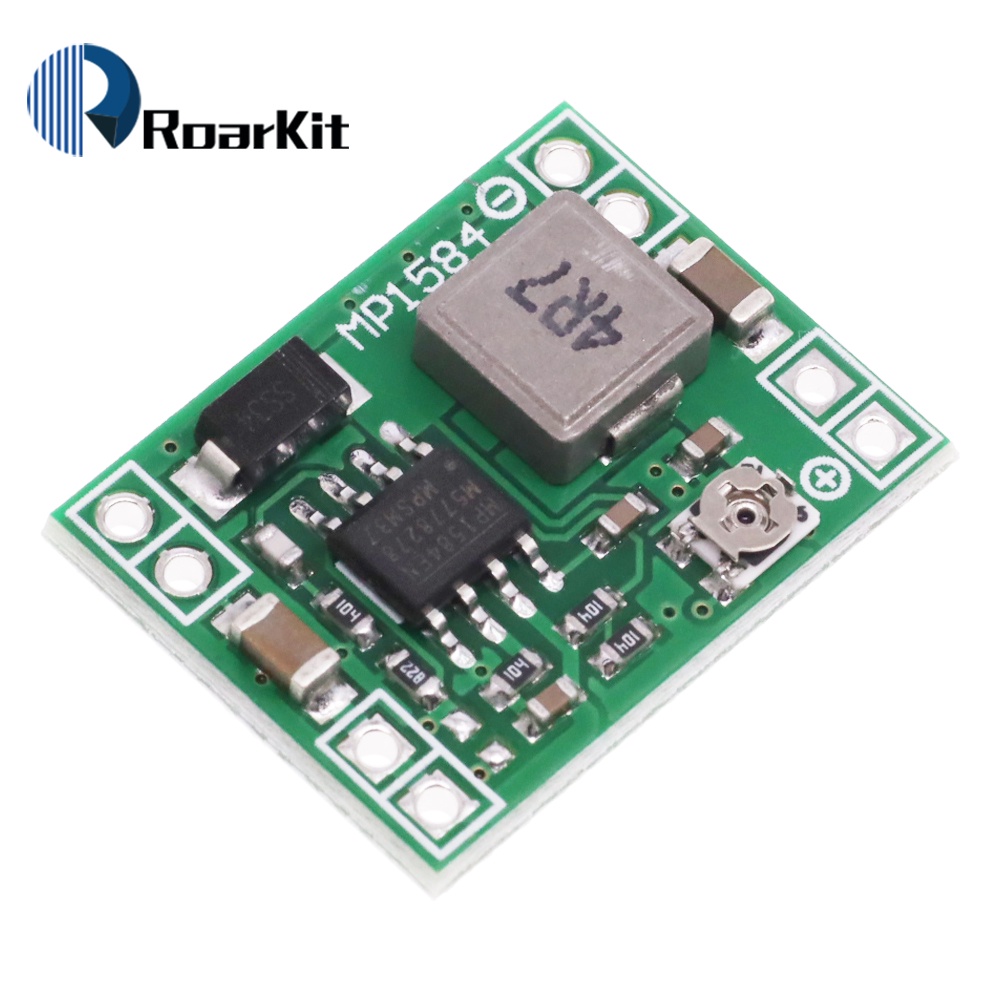 5pcs/lot MP1584EN DC-DC Step-Down Power Supply Module 3A Adjustable 24V-12V 9V To 5V Super ...