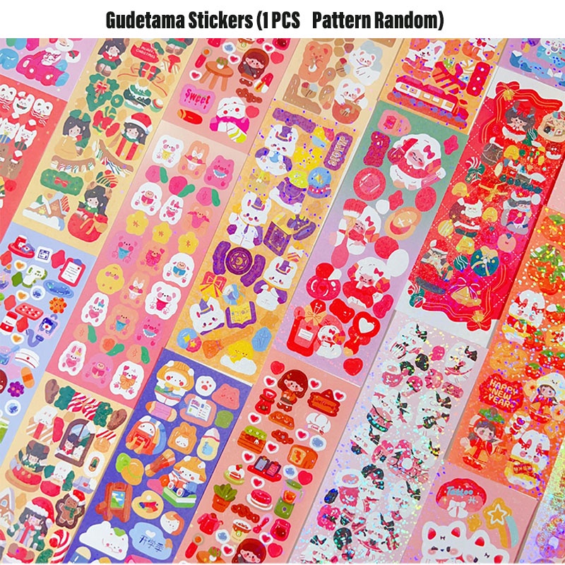 New Cartoon Gudetama Stickers Guka DIY Personalized Stationery Kids ...