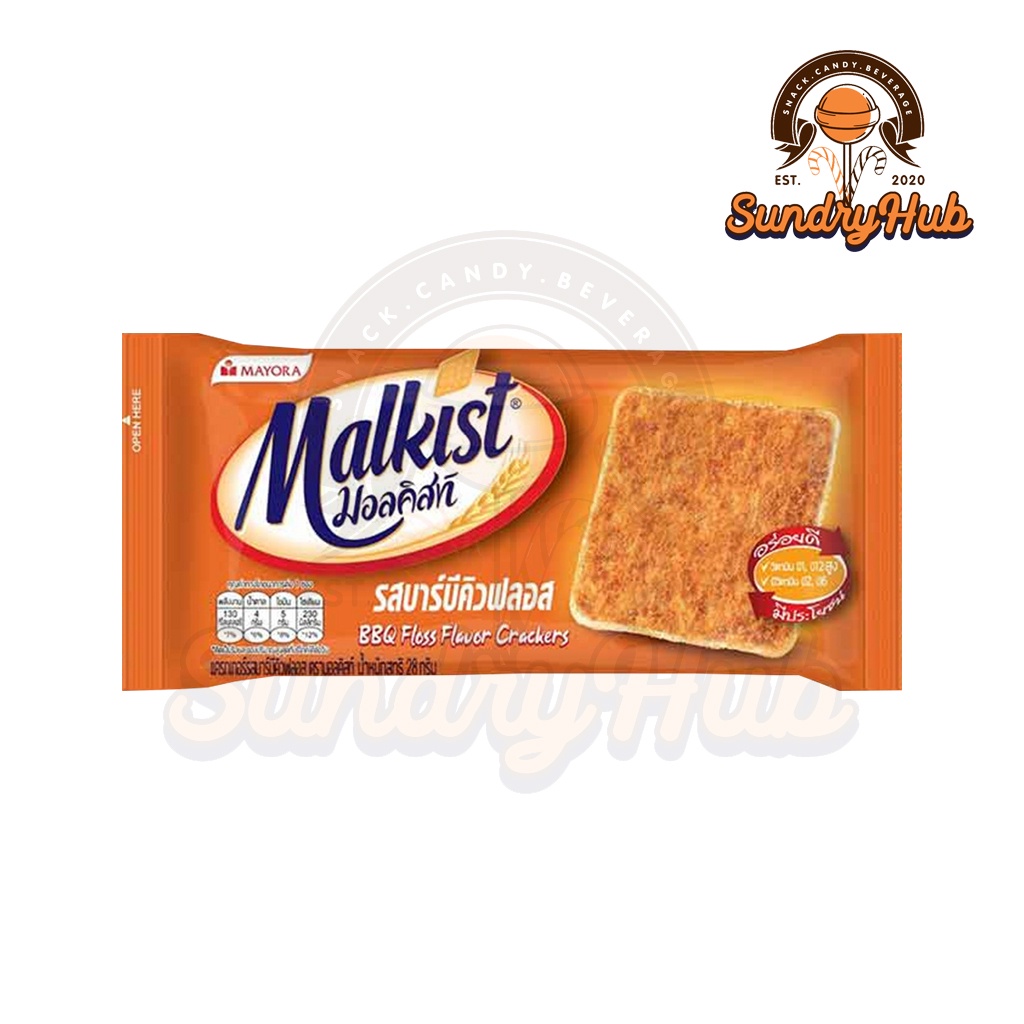 Malkist BBQ Floss Crackers 28g | Shopee Malaysia